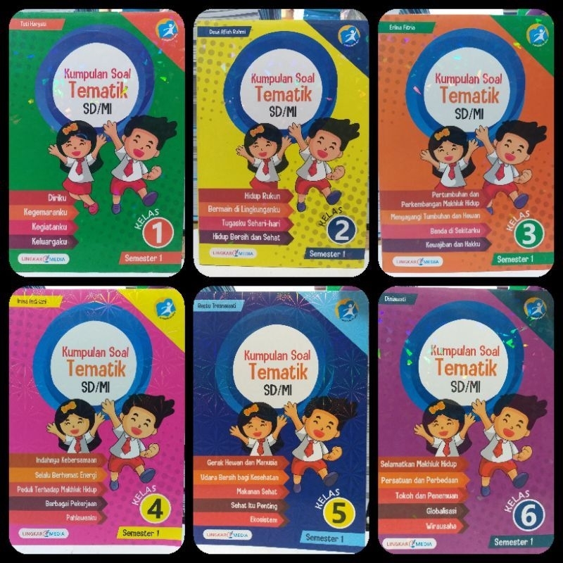 Jual Buku kumpulan soal Tematik SD kelas 1 - 6 - lingkar m | Shopee Indonesia