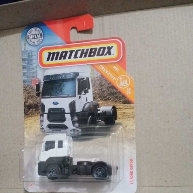 Jual Matchbox 13 Ford Cargo putih | Shopee Indonesia