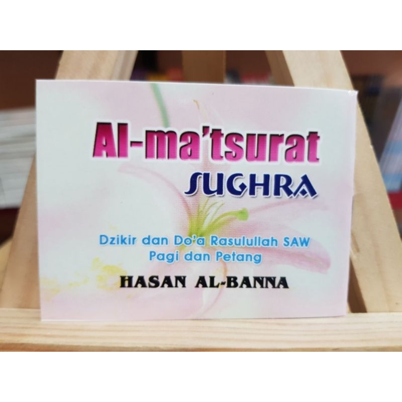 Jual Al Ma'tsurat Sughra | Dzikir Dan Doa Rasulullah Pagi Dan Petang Al ...
