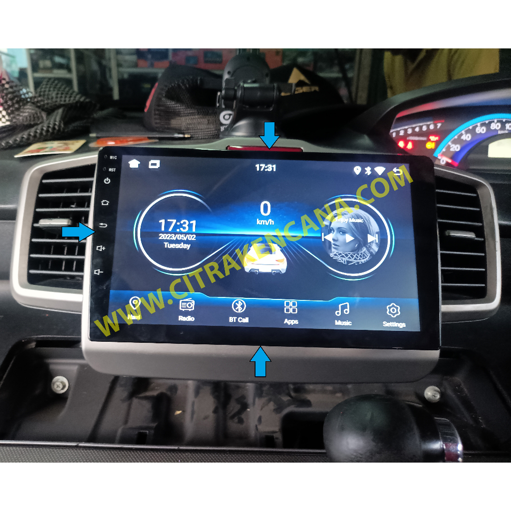 Jual Headunit ANDROID 9" Honda FREED + Kamera Parkir | Shopee Indonesia