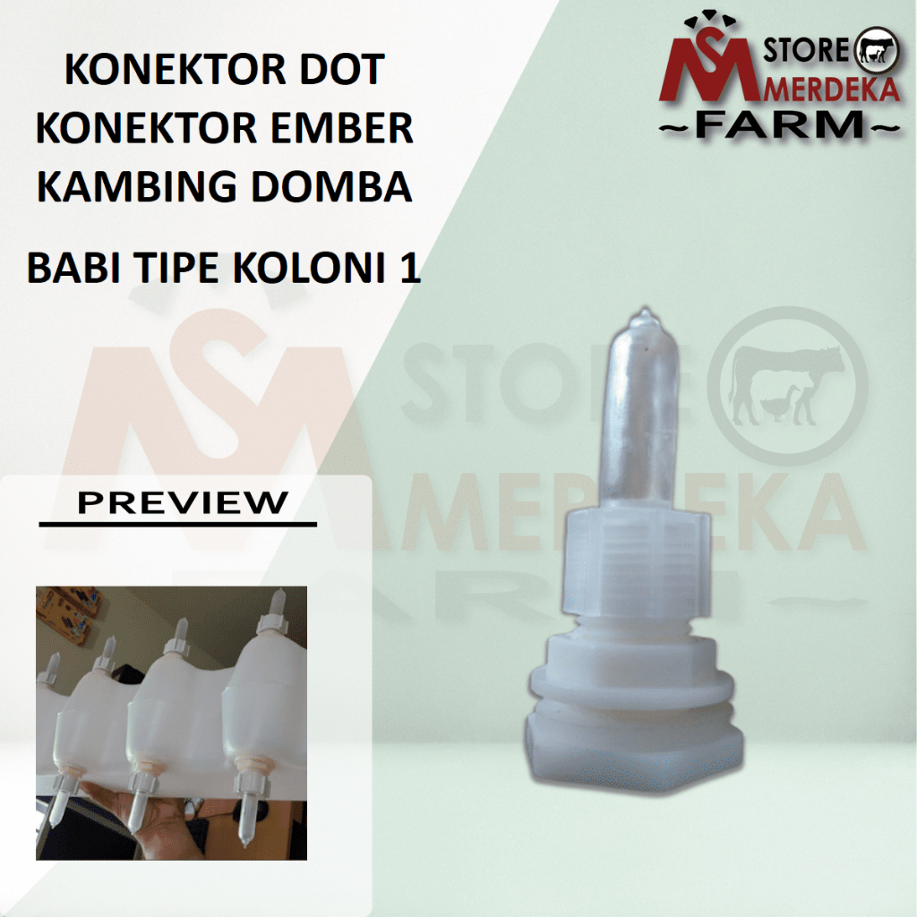 Jual Konektor Dot Konektor Ember Kambing Domba Babi Tipe Koloni 1 best ...