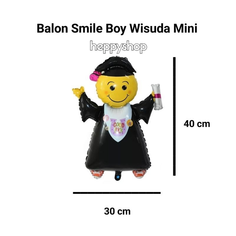 Jual Balon Wisuda Kelulusan Graduation Baloon Piala Toga Graduation ...