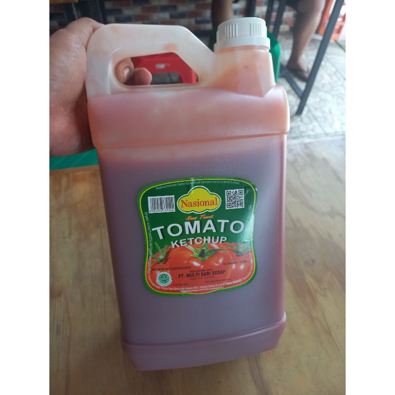 Jual saos tomat nasional jerigen 5,7 kg | Shopee Indonesia