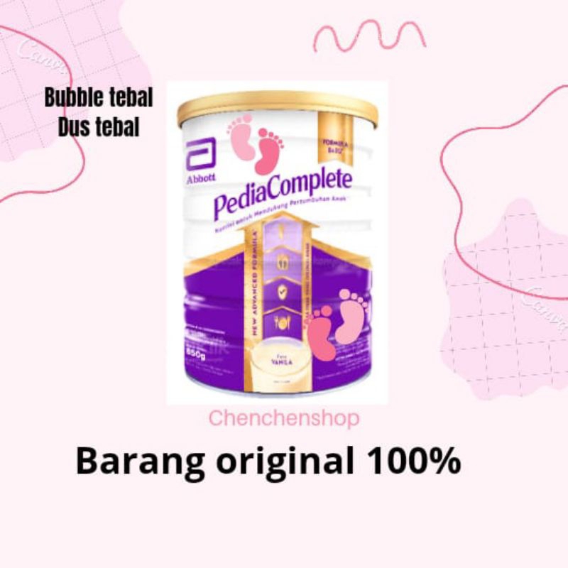 Jual Pedia Complete Vanilla 850 gram | Shopee Indonesia