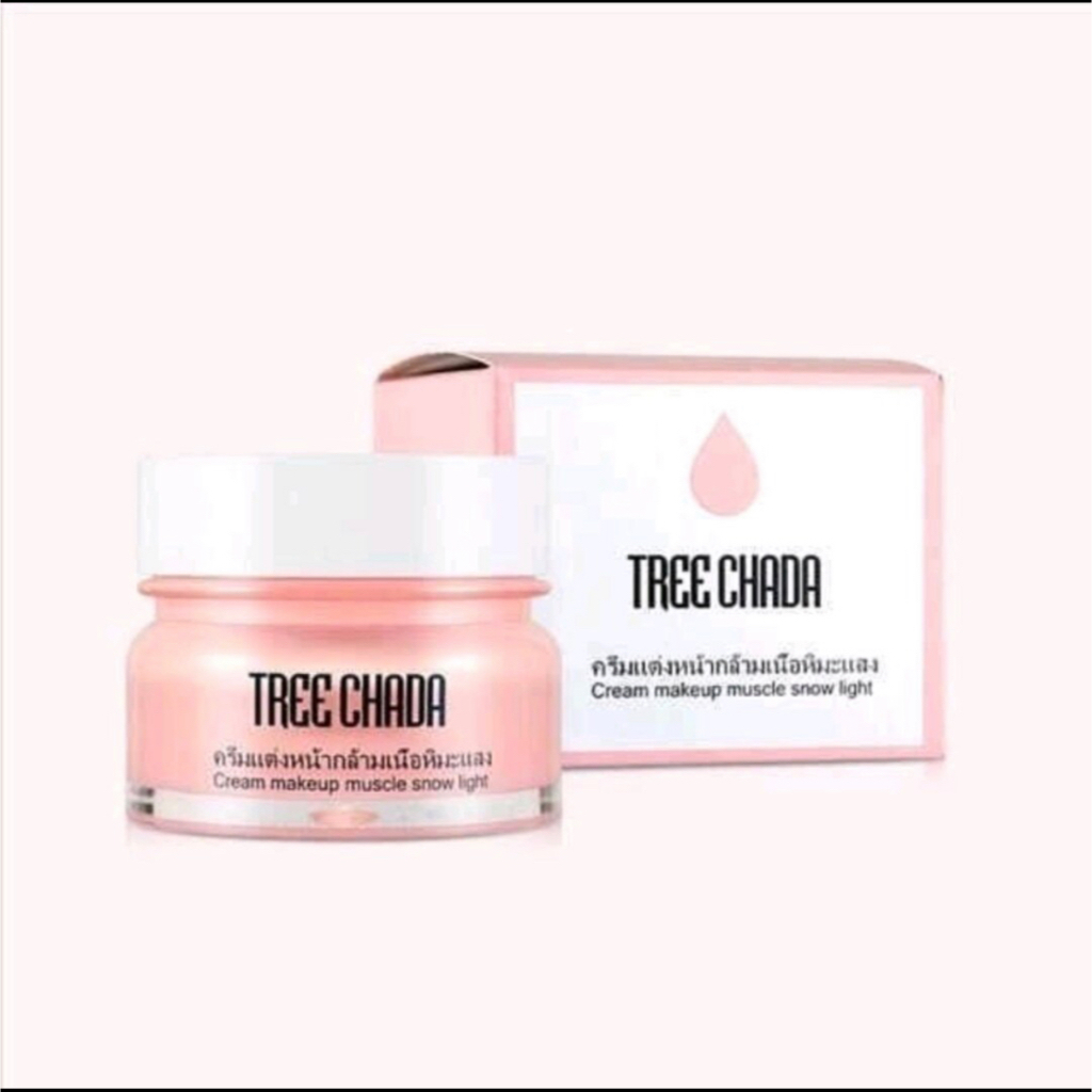 Jual TREE CHADA | TREECHADA CREAM MAKE UP SNOW LIGHT ORIGINAL 100% ...