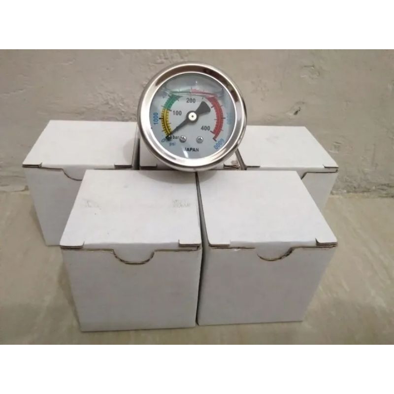 Jual MANOMETER POMPA PCP,MANOMETER 6000PSI,SPAREPART POMPA PCP | Shopee ...
