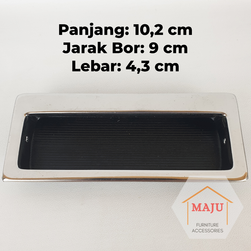 Jual Handle Tanam Sliding 96 Oval Minimalis Kom Putih Hitam Cokelat ...