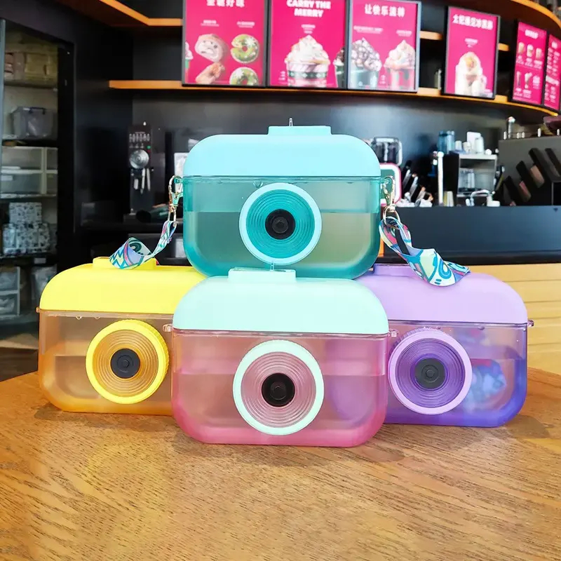 Jual Botol Minum Anak Model Kamera Lucu Camera Bottle 400ml Free Tali ...