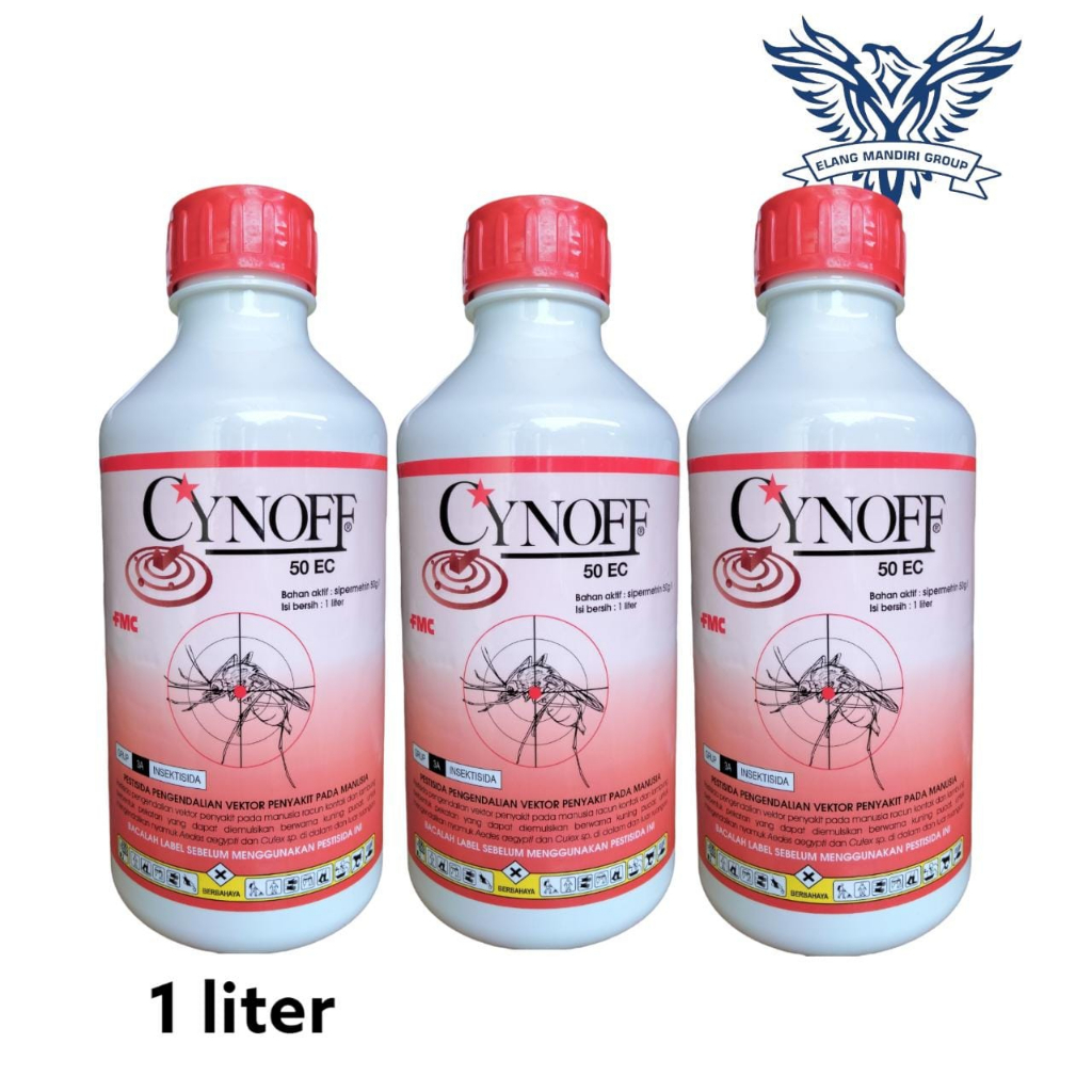 Jual Cynoff 50EC 1 Liter Insektisida Sipermetrin 50gr/lt Obat Nyamuk ...