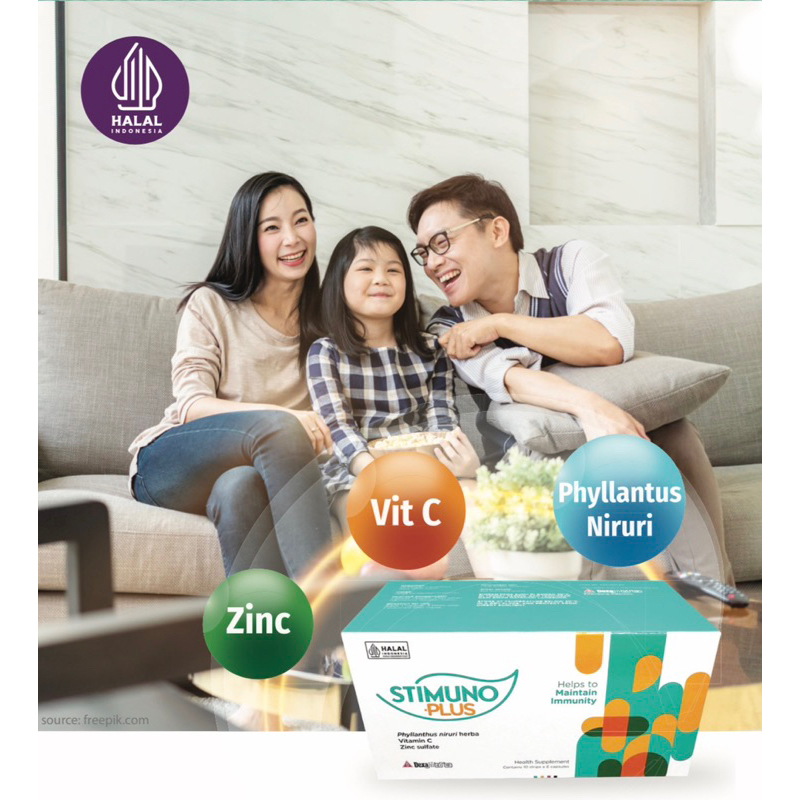 Jual Stimuno plus strip 6 kapsul ( vitamin lengkap daya tahan tubuh ...