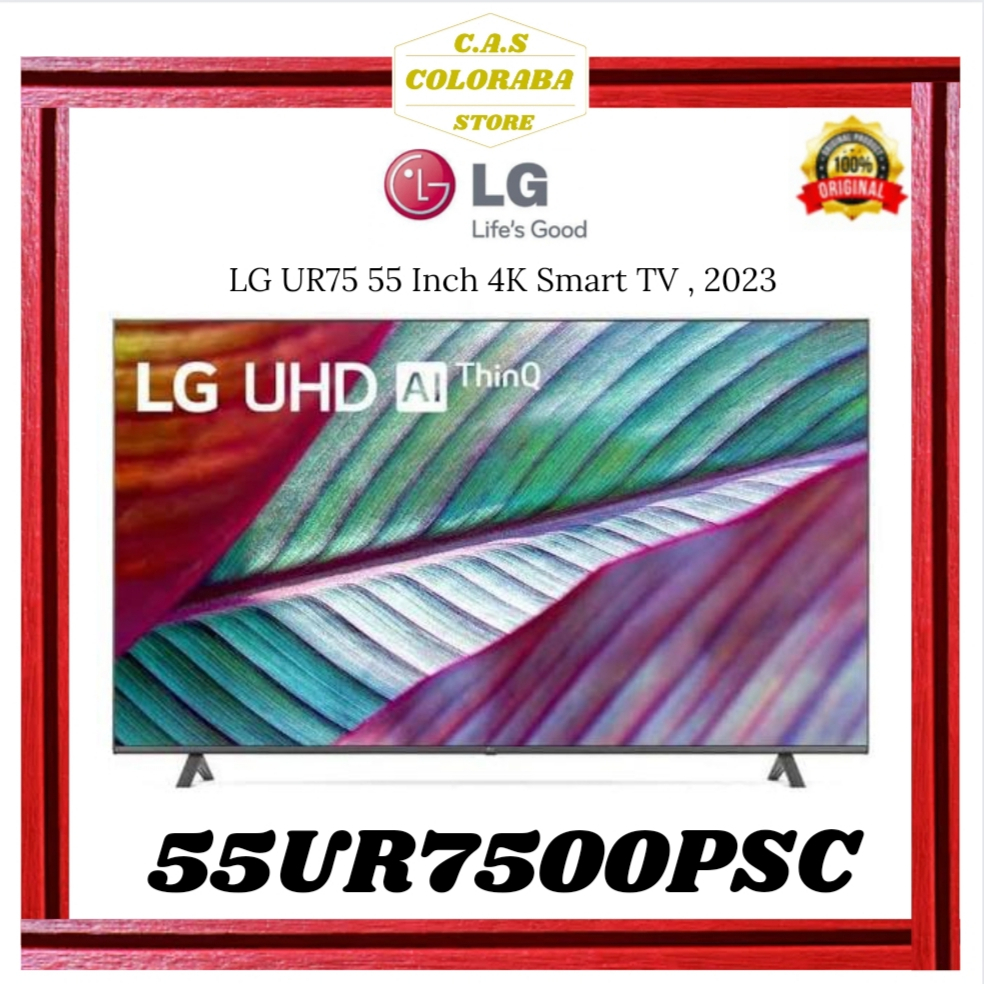 Jual TV LG 55UR7500PSC SMART TV 55 INCH LED 4K UHD 55UR7500 55UR 55UR75 UR7500 UR7500PSC TV LG ...