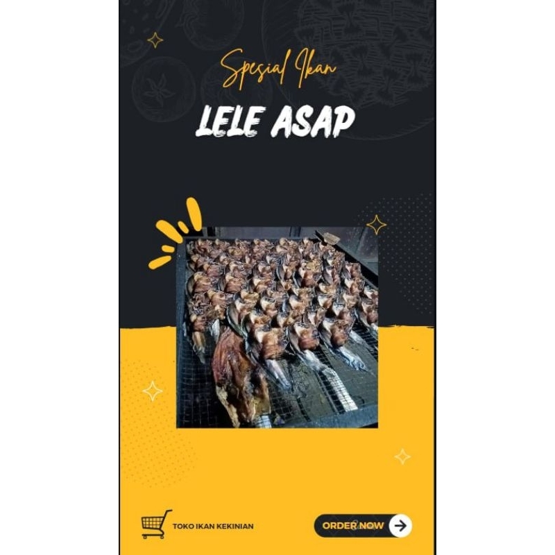 Jual Ikan lele asap 250gr 500gr 1kg | Shopee Indonesia