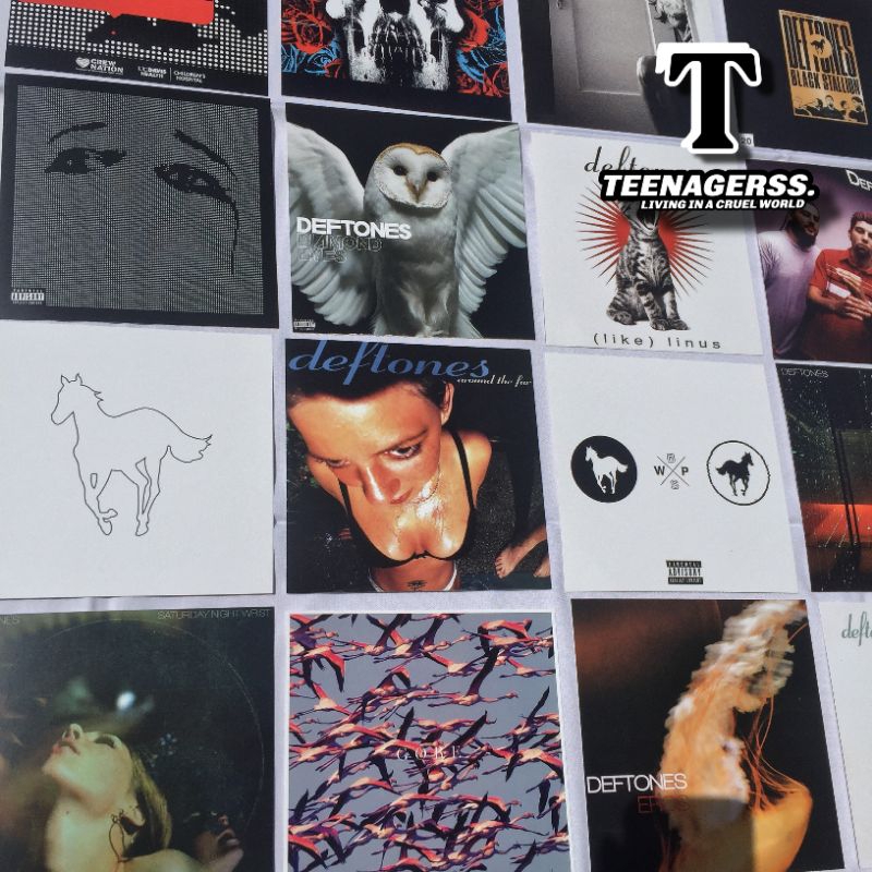 Jual 24 PCS Poster Band Deftones Aesthetic Wall Decor | Shopee Indonesia