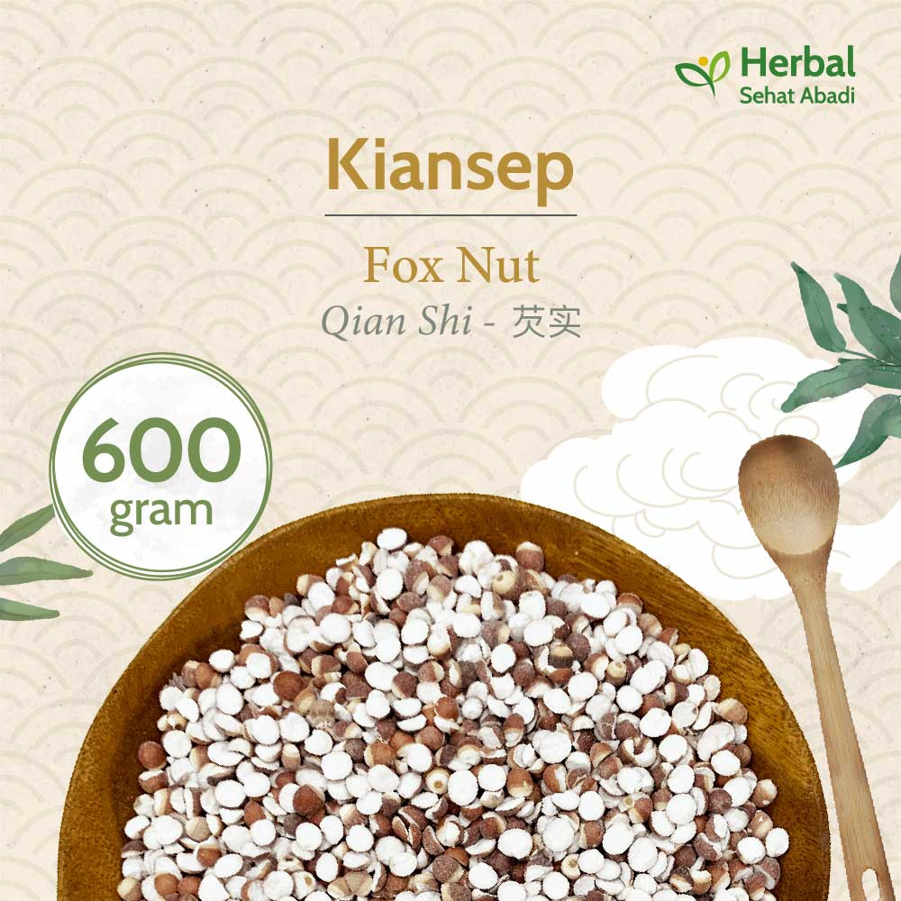 Jual Fox Nut 600 gram / Qian Shi (芡实) / Euryale Seed / Kiansep | Shopee ...