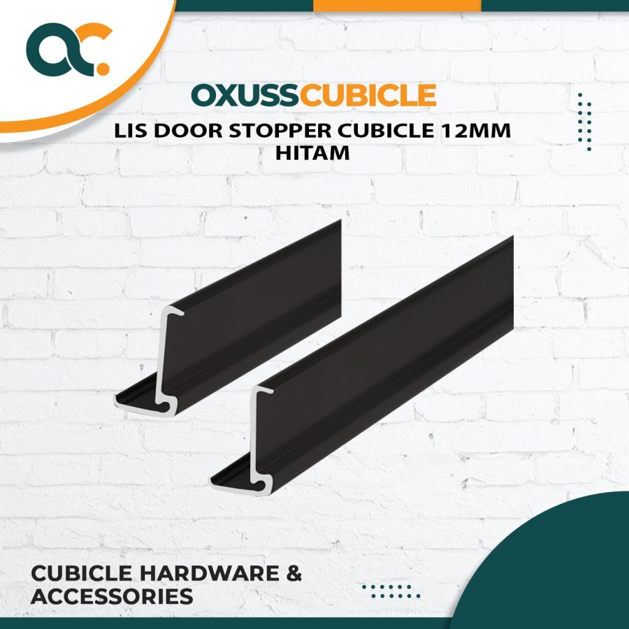 Jual List Stopper Pintu Aluminium Partisi Cubicle 12mm (5,6 Meter ...