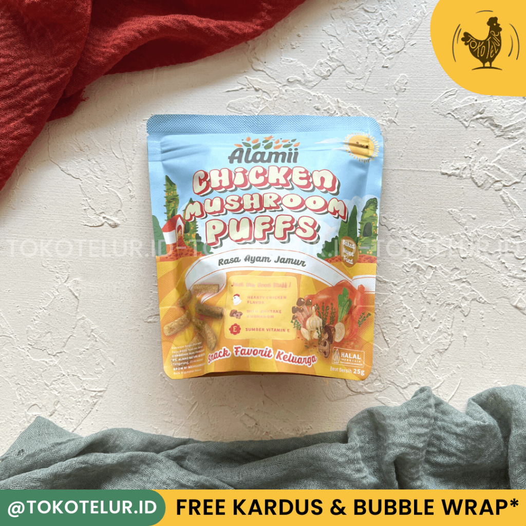 Jual ALAMII FOOD - Puff HEALTHY Snack Anak CEMILAN BISKUIT MPASI BAYI ...