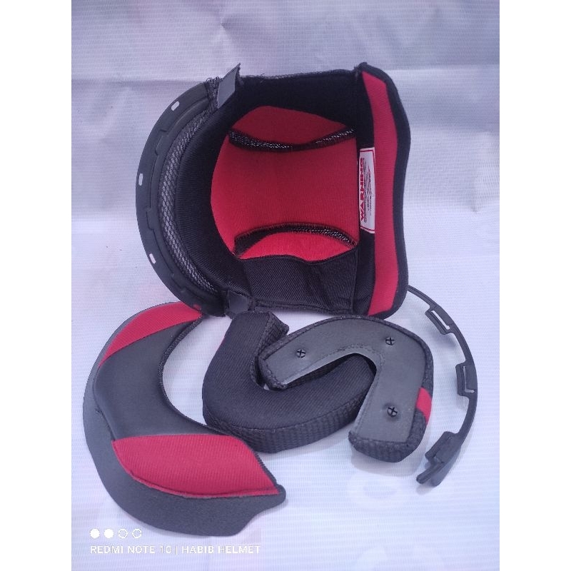 Jual Busa Helm NHK PREDATOR Fullset Pipi Kancing Besi Plastik | Shopee ...
