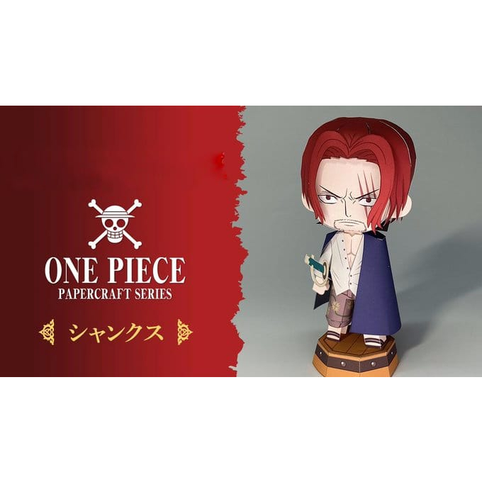Jual DIY Papercraft "Akagami Shanks" One Piece | Shopee Indonesia
