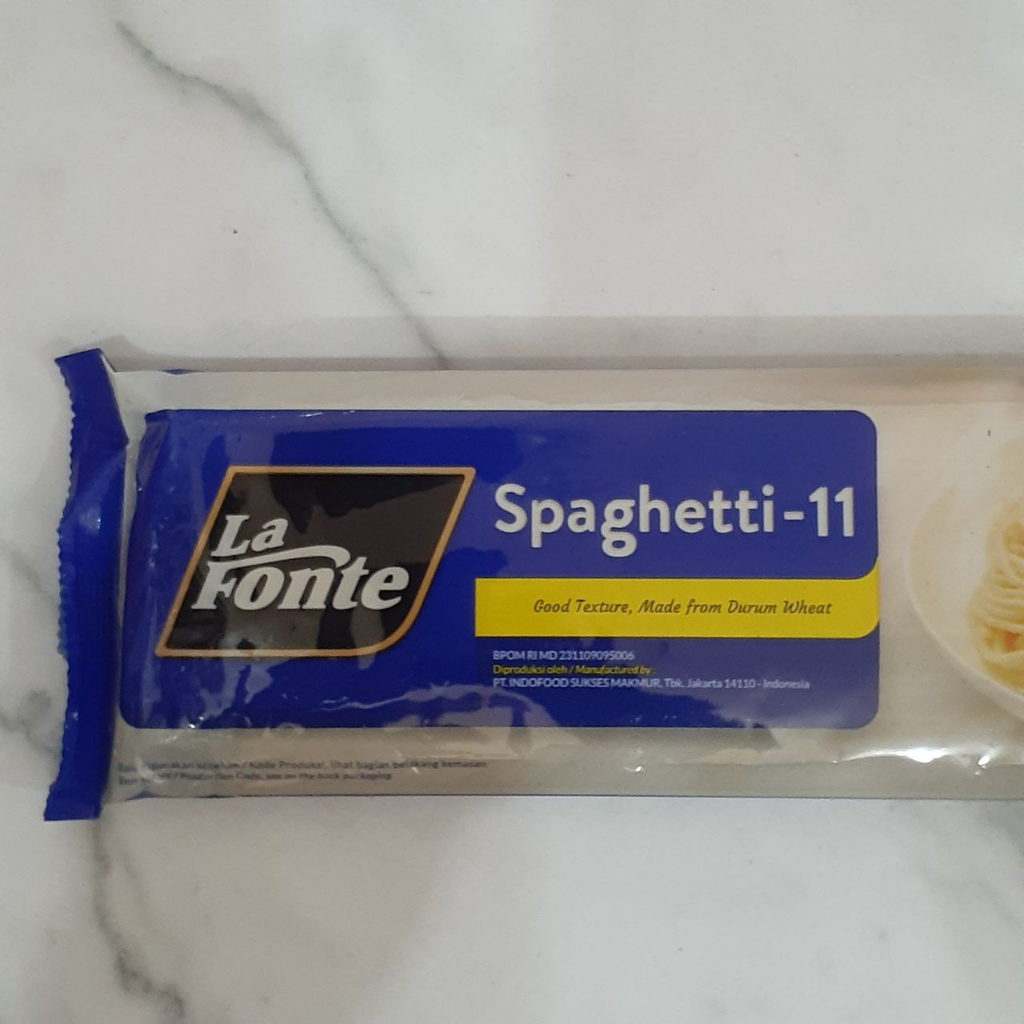Jual Pasta LaFonte Spaghetti-11 450g | Shopee Indonesia