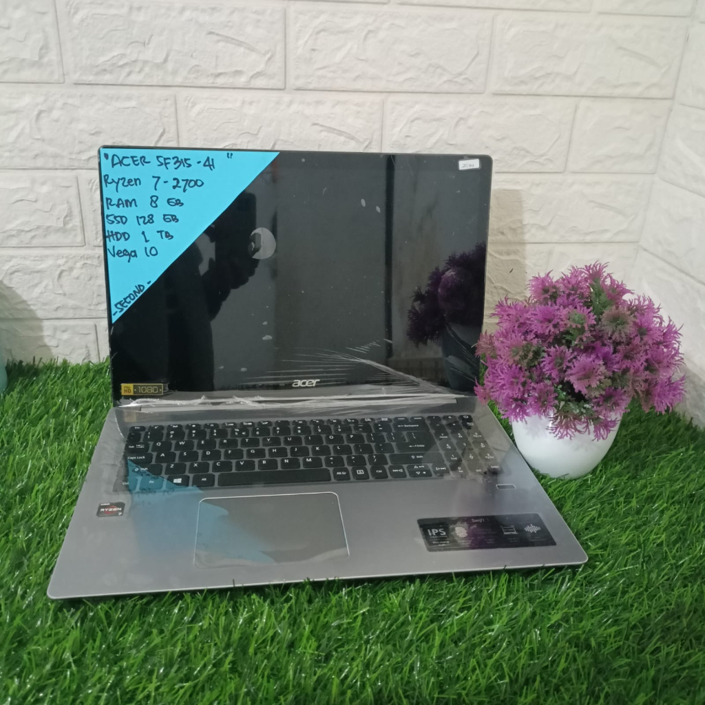 Jual ACER SF315-41 RYZEN 7-2700 RAM 8GB SSD 128GB HDD 1TB VEGA 10 15,6 INCH | Shopee Indonesia