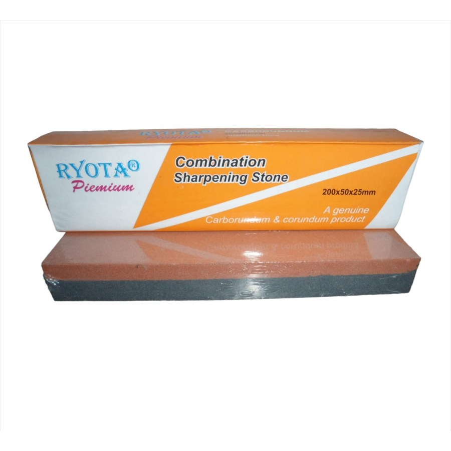 Jual Batu Asah Pisau/ Batu Gosok/ Ungkal/ Sharpening Stone 8" Ryota ...