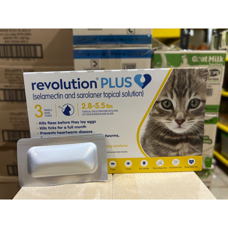 Jual Revolution Plus Cat Gold Kitten 0.25 ml Obat cacing dan kutu ...