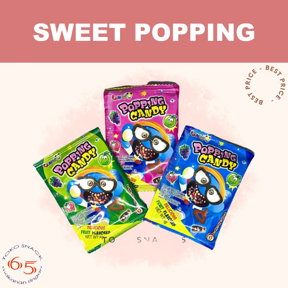 Jual Sweet Popping Candy 40. permen meletus. BOX | Shopee Indonesia