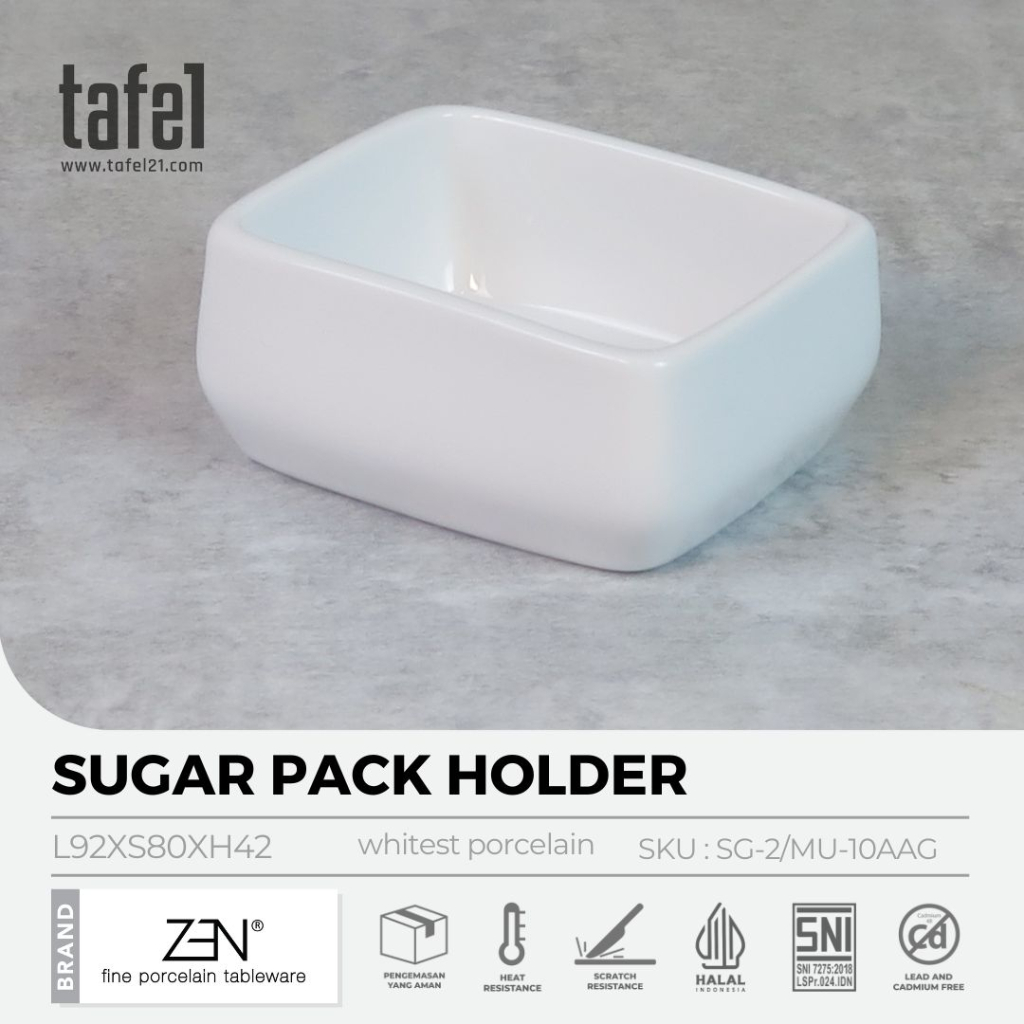 Jual ZEN Tempat Gula Sugar Pack Holder HORECA | Shopee Indonesia