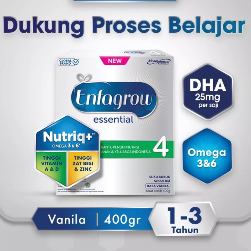 Jual Enfagrow Essential 4 Susu Formula >4 Tahun 400g | Shopee Indonesia