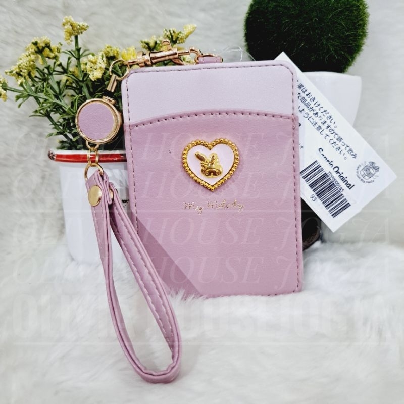 Jual Dompet My Melody Emboss Tarik Card Holder My Melody Pink Dompet ...