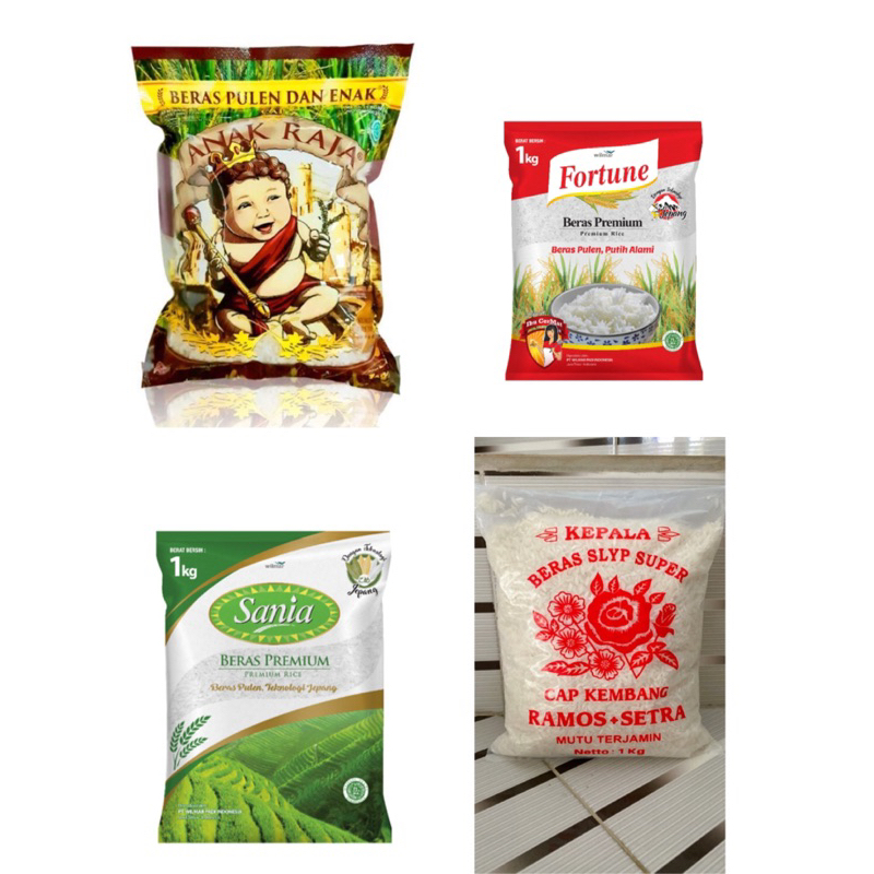 Jual Beras Kemasan 1kg | Shopee Indonesia