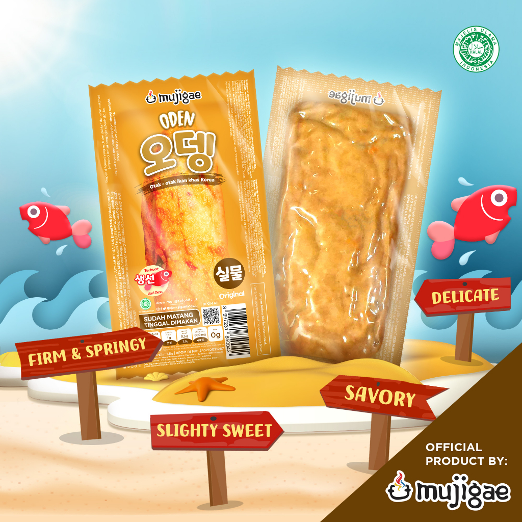 Jual Mujigae by Wonhae Oden / Odeng / Eomuk / Fish Cake / Makanan ...