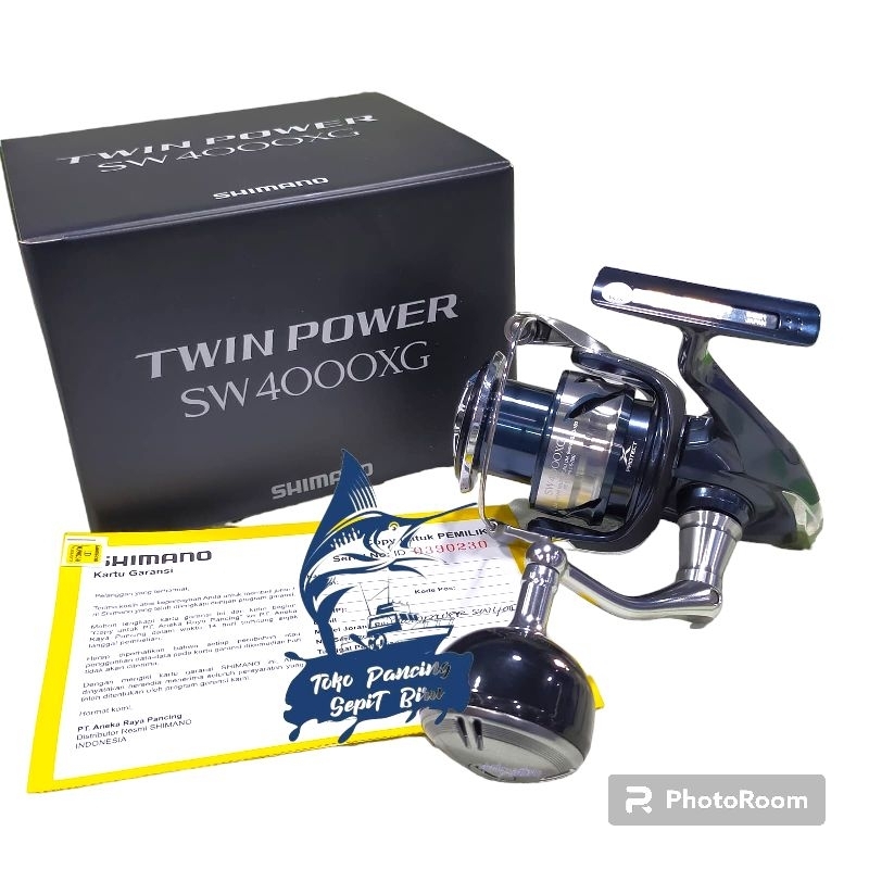 Jual Reel SHIMANO TWIN POWER SW 4000XG NEW 2021 JAPAN | Shopee Indonesia