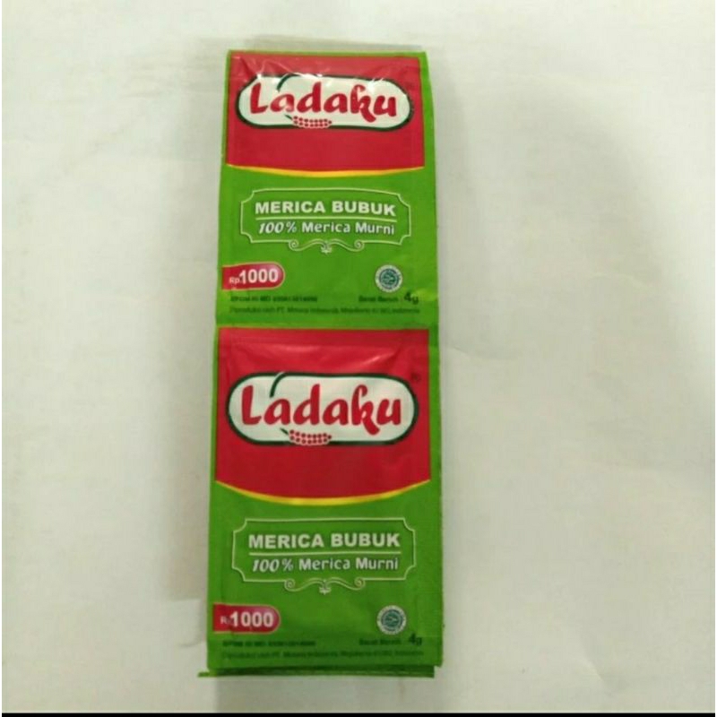 Jual merica bubuk ladaku | lada isi 12 sachet | Shopee Indonesia
