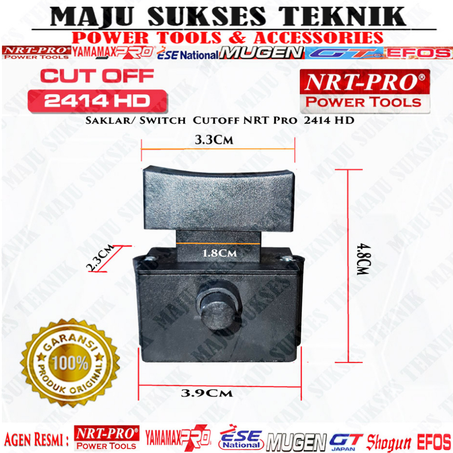 Jual NRT-PRO Switch 2414 HD Saklar Mesin Cut Off 14" Potong Besi ...