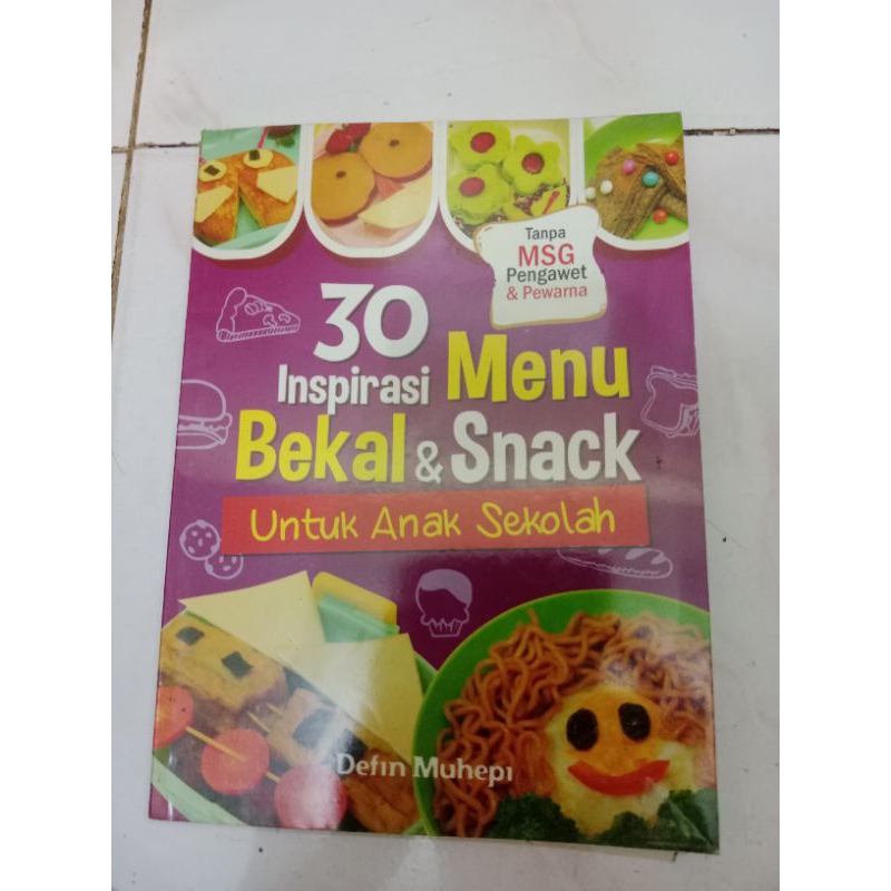 Jual 30 Menu Inspirasi Bekal Dan Snack | Shopee Indonesia