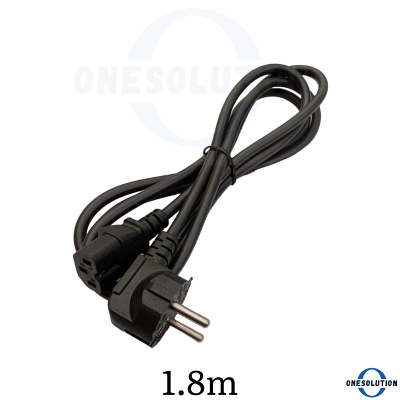 Jual kabel power 1.8 m (kabel AC) | Shopee Indonesia
