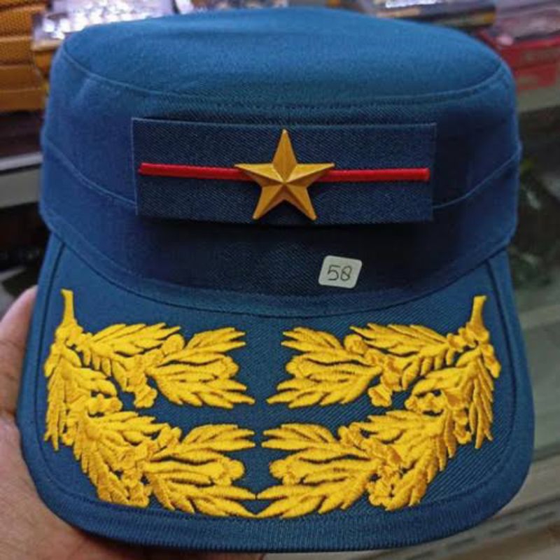 Jual Topi Pet Komando PDH TNI AL PATI + PANGKAT LOGAM TIMBUL | Shopee ...