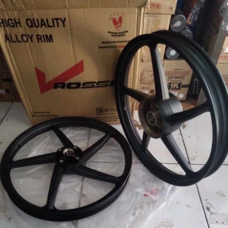 Jual PELK PELEK VELG RACING V ROSSI VROSSI KARISMA SUPRA X 125 LAMA ...