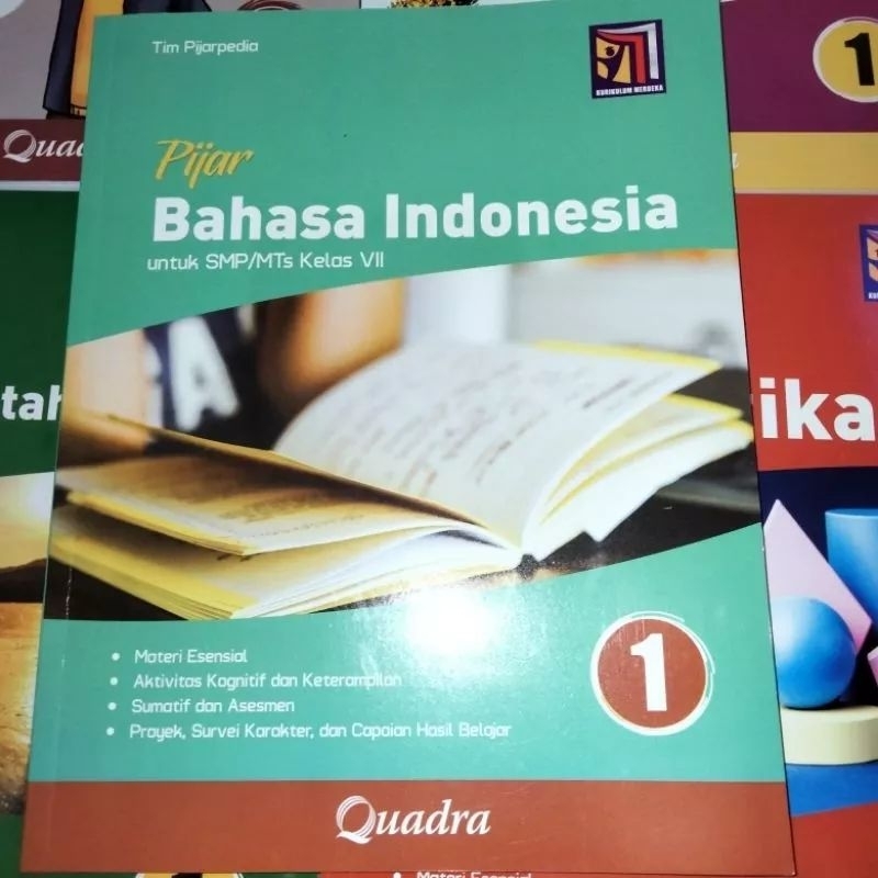 Jual Buku Latihan Pijar Bahasa Indonesia SMP Quadra Kelas 7 Kurikulum Merdeka | Shopee Indonesia