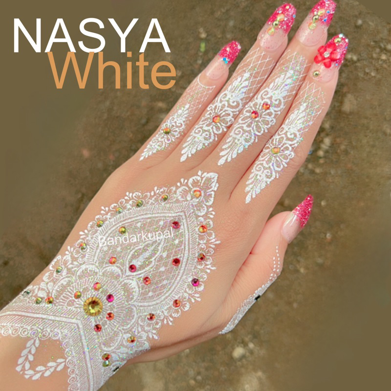 Jual HENNA INSTAN / HENNA WHITE / HENNA WEDDING | Shopee Indonesia