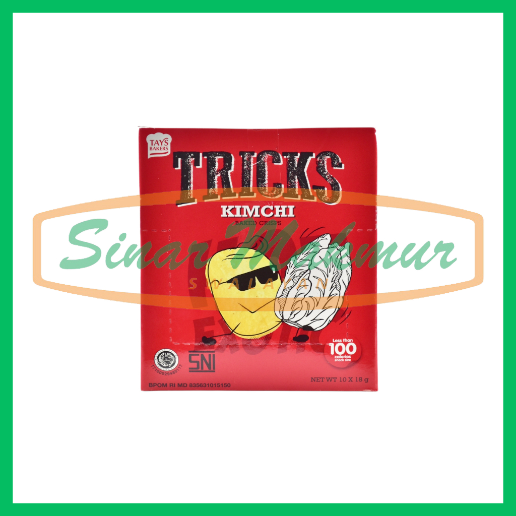 Jual Tricks Potato Baked Crips Box 180gr @18gr | Shopee Indonesia