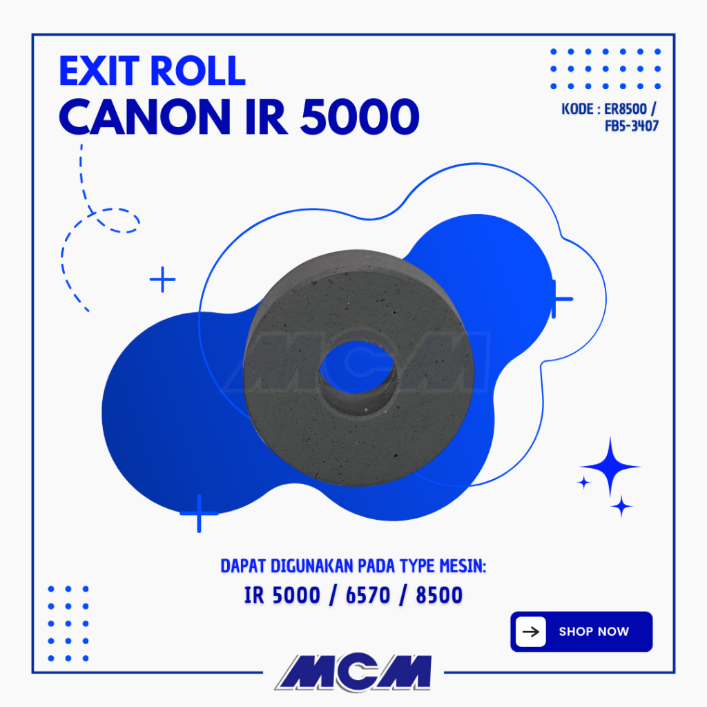 Jual EXIT ROLL SPAREPART MESIN FOTOCOPY CANON IR 8500 6570 5000 ...