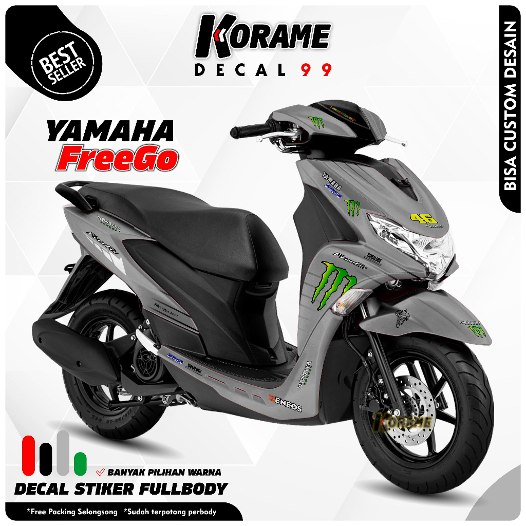 Jual Decal Freego Fullbody - Team Livery Racing Type 01 | Shopee Indonesia