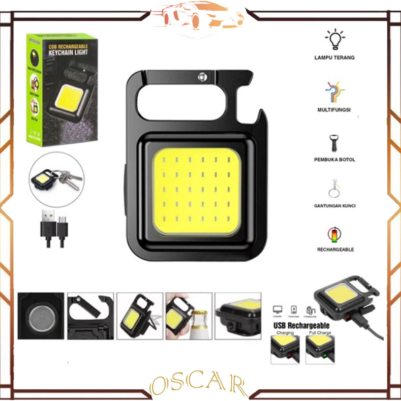 Jual KEYCHAIN LIGHT Lampu Senter mini LED Tahan Air Keychain Gantungan ...