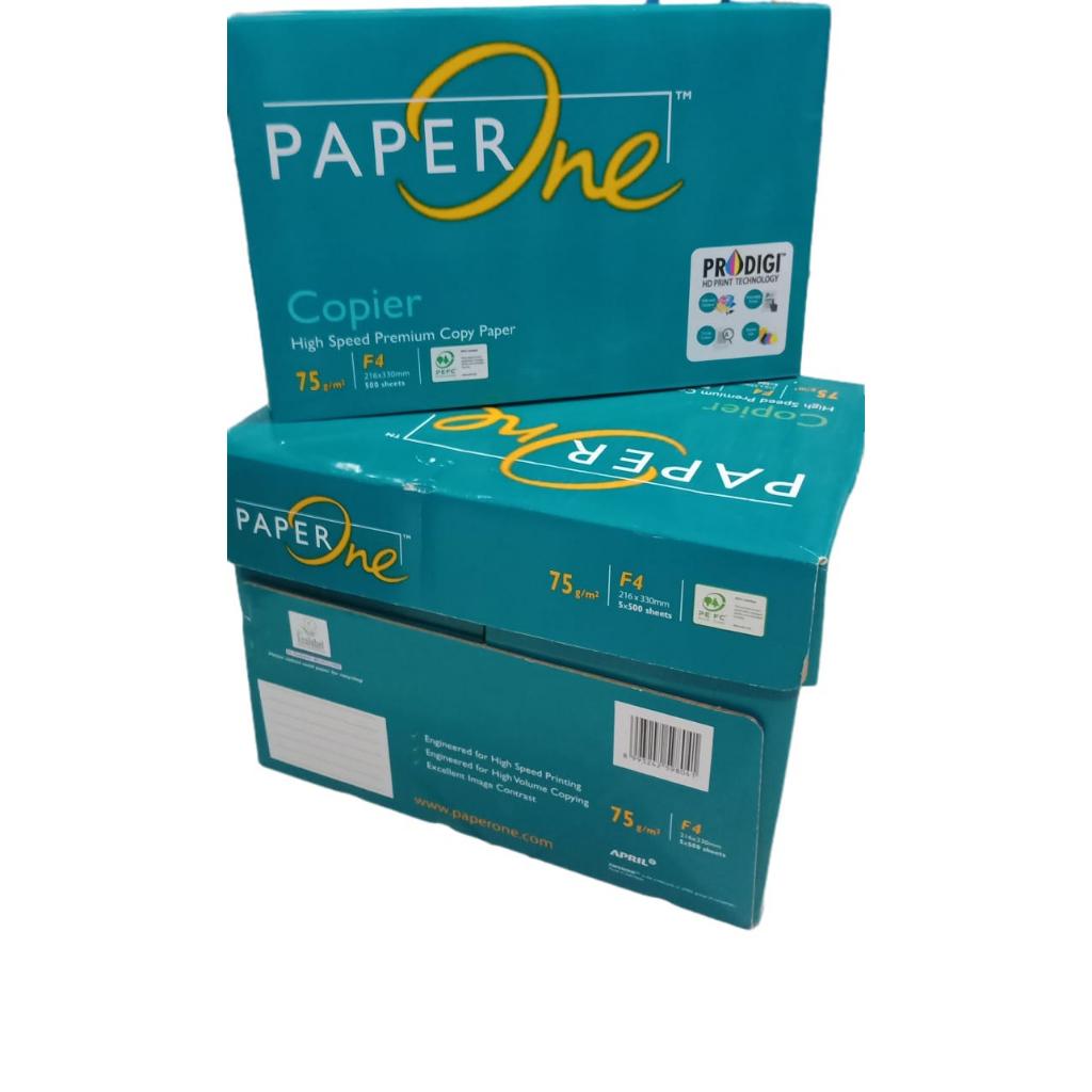 Jual KERTAS HVS PAPER ONE 75 Gr Per Rim | Shopee Indonesia