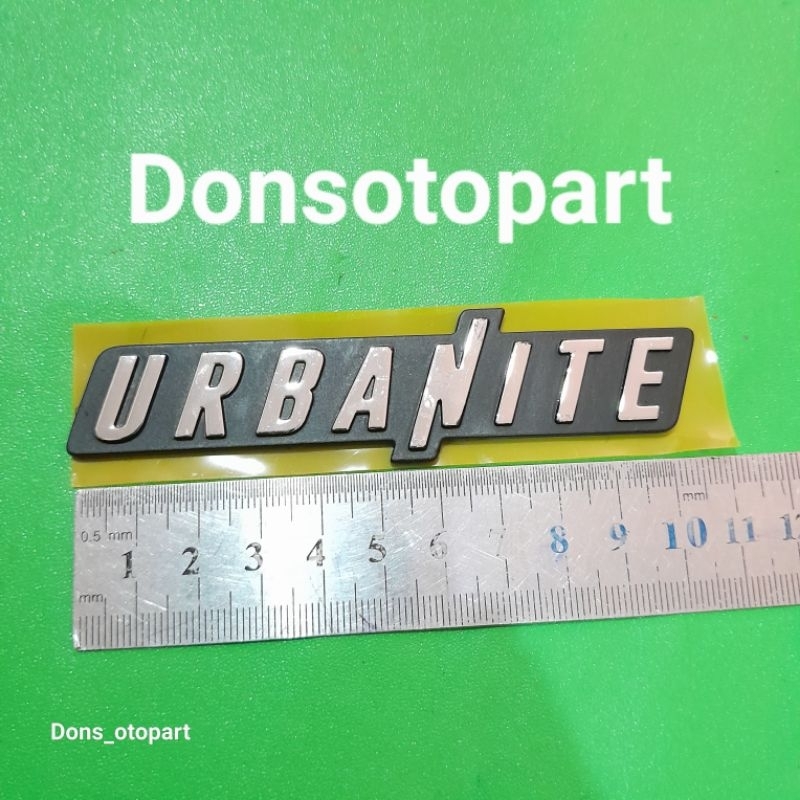 Jual logo emblem tulisan URBANITE ORIGINAL | Shopee Indonesia