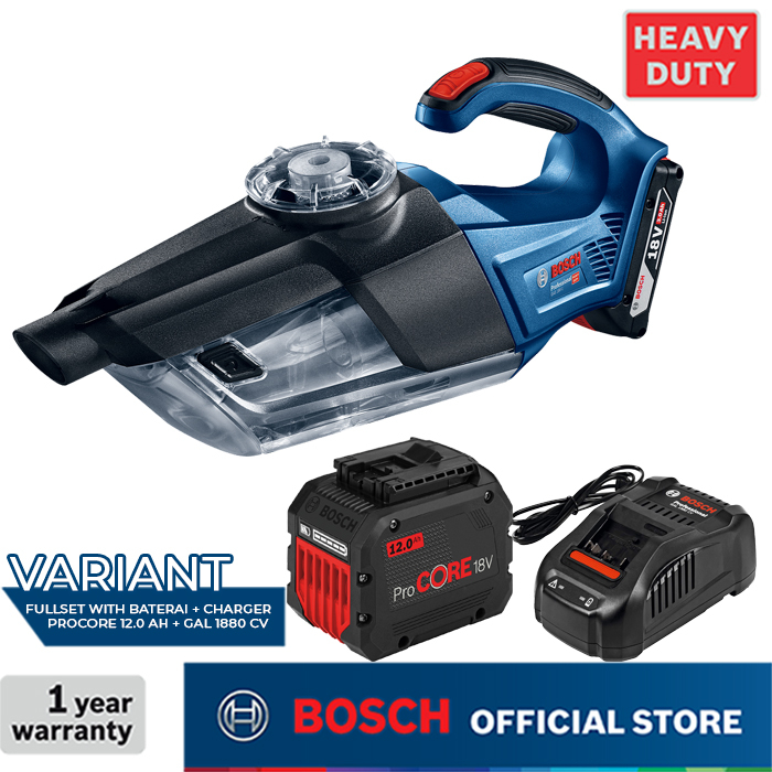 Jual Bosch Cordless Vacuum Cleaner / Penghisap Debu Baterai 18Volt GAS ...