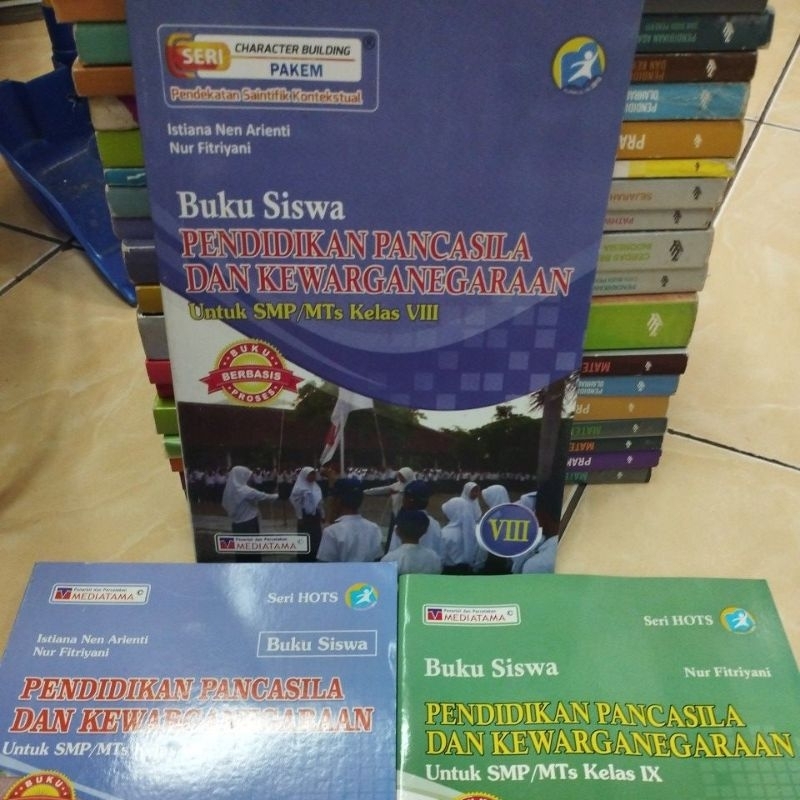 Jual Buku Siswa Pendidikan Pancasila Dan Kewarganegaraan untuk SMP kelas 8 | Shopee Indonesia