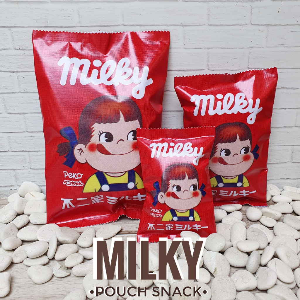 Jual Milky Peko Chan Pouch Snack Vinyl Kemasan Snack Hampers Birthday ...